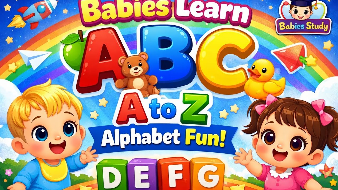 ABC Song for Babies | Easy & Fun Learning - YouTube