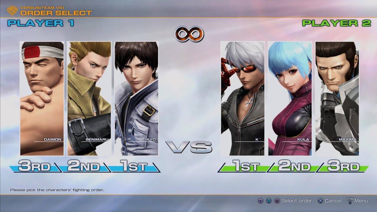 King of Fighter XIV | Japan Team (Kyo,Benimaru,Daimon) VS K’ Team (K ...