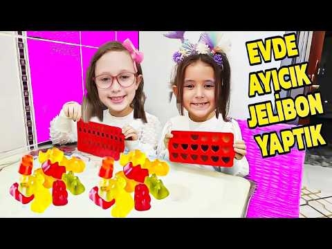 BAHAR VE BANU ALYA İLE EVDE GERCEK JELİBON YAPTIK ! BAKIN NASIL OLDU ?!