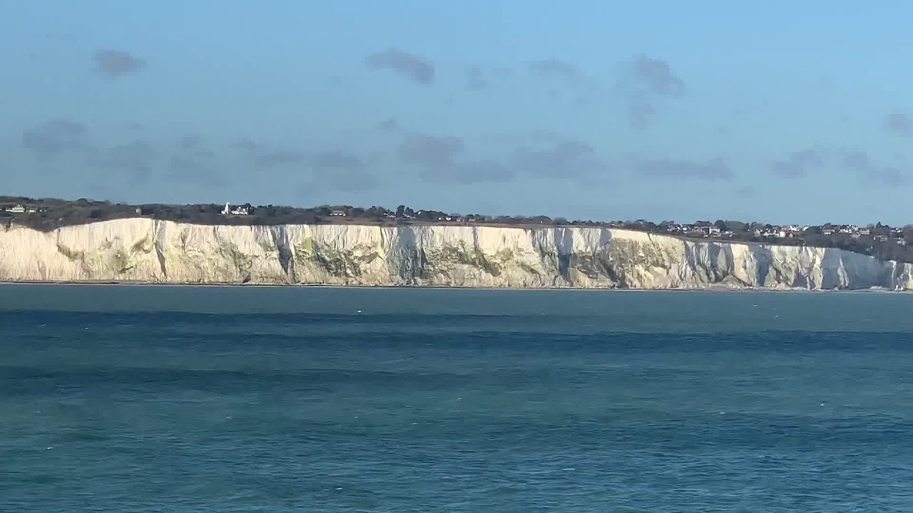 Dover White Cliffs View December -2019 - YouTube