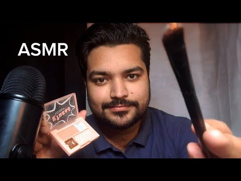 ASMR Doing Your Makeup 💖 Layer Sounds Roleplay Soft whispering - YouTube