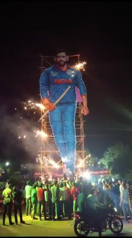 BIRTHDAY CELEBRATION BEGINS FOR DHONI FANS. 🔥 #dhoni || Fun Zone - YouTube