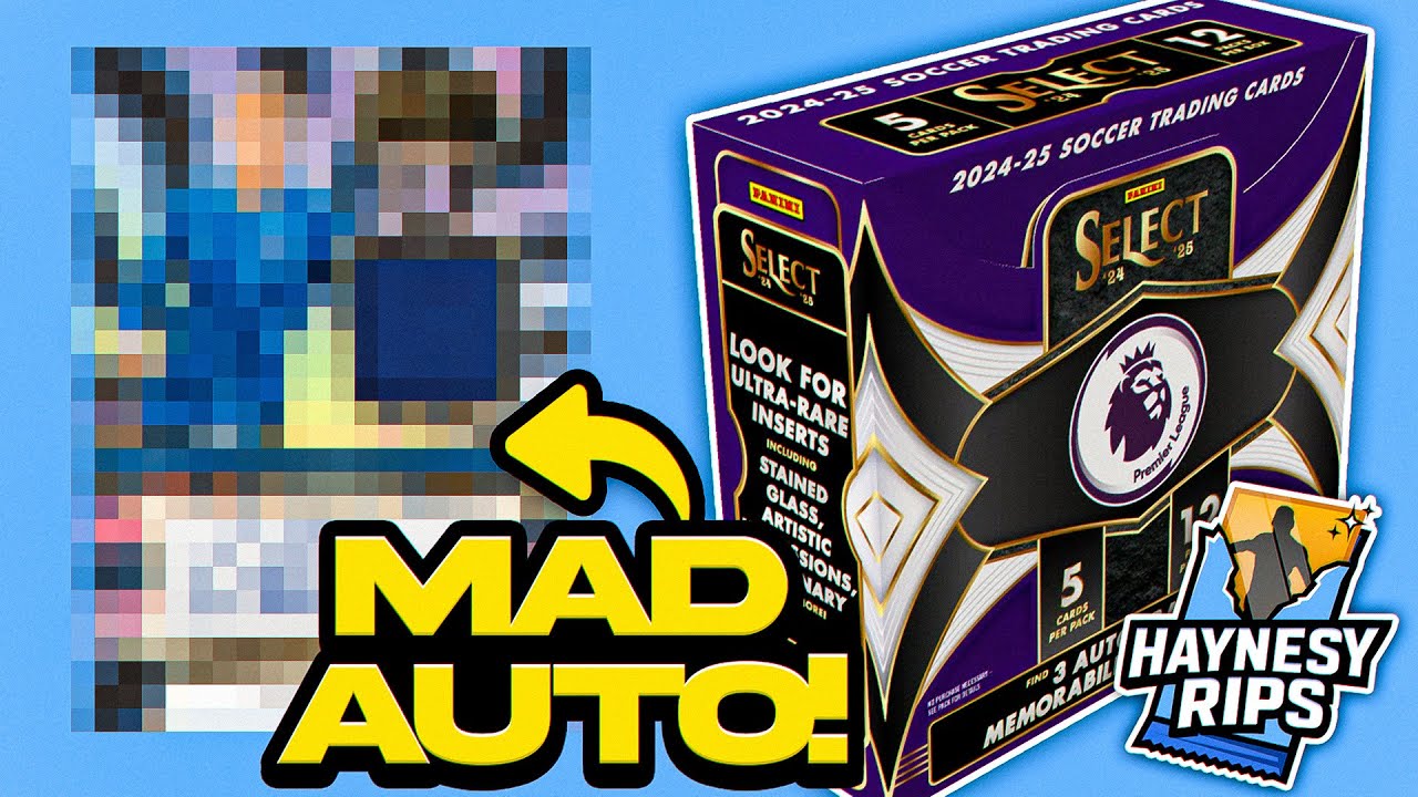 I OPENED A £200 PANINI PREMIER LEAGUE SELECT HOBBY BOX… AND GOT THIS 😱🔥 ...