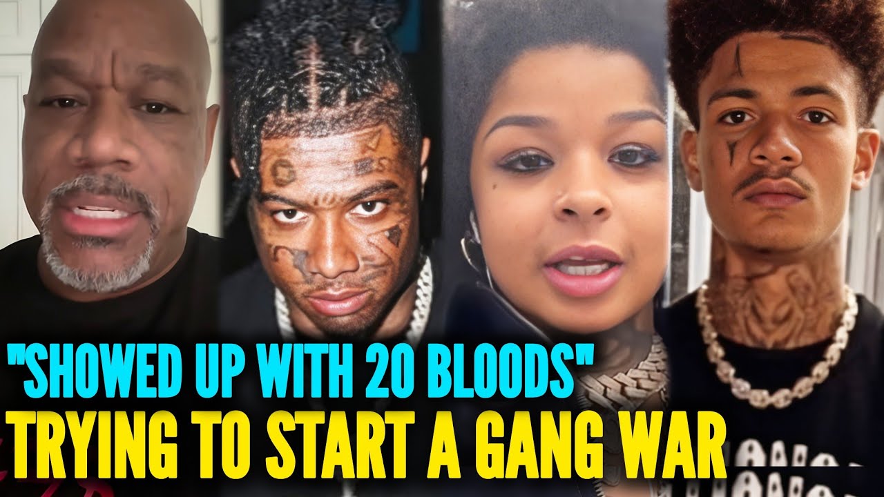 Chrisean 20 Bloods REALLY? Playing Dangerous Games Between Gangs In Los Angeles..WACK 100 SPEAKS ...