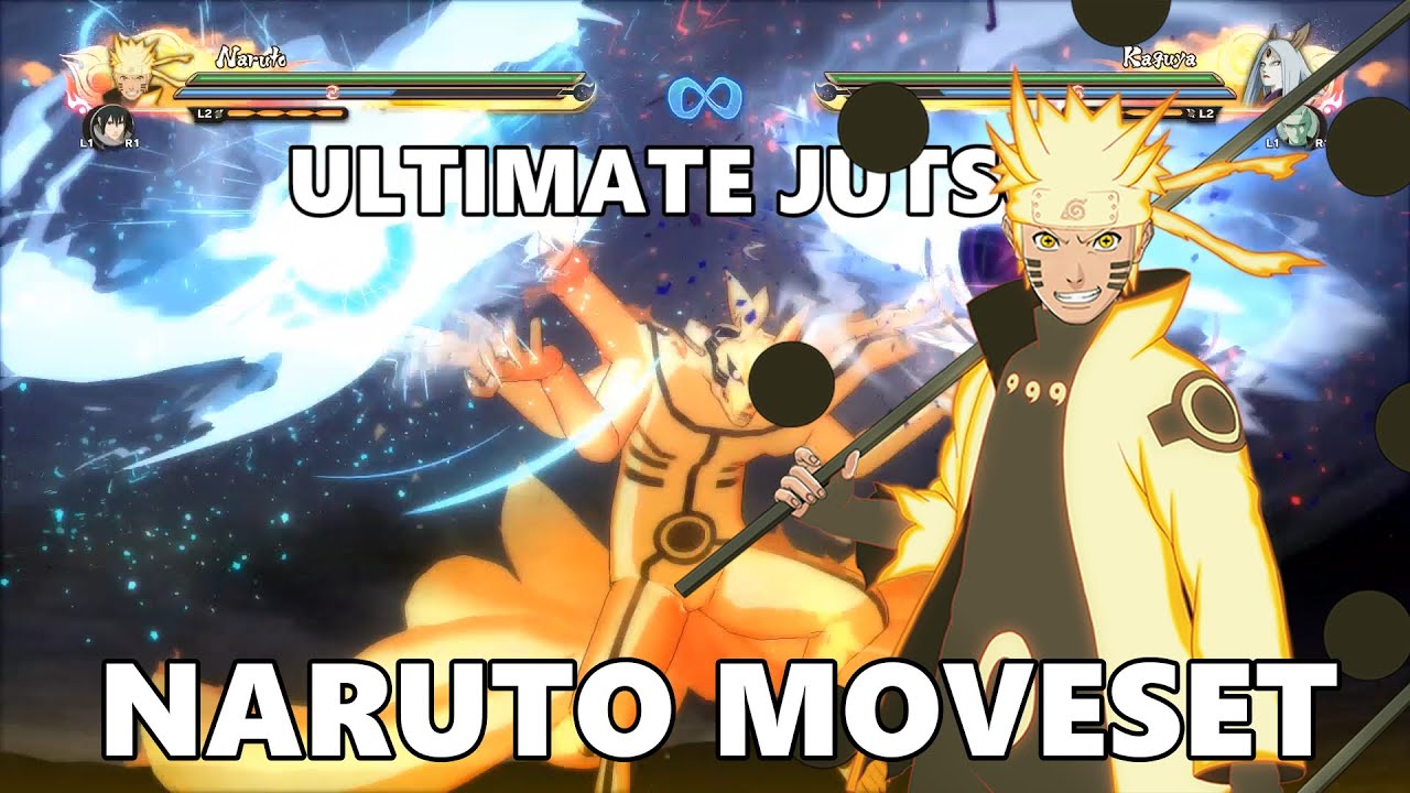 Naruto Shippuden: Ultimate Ninja Storm 4 - Six Paths Naruto Complete Moveset Guide - YouTube