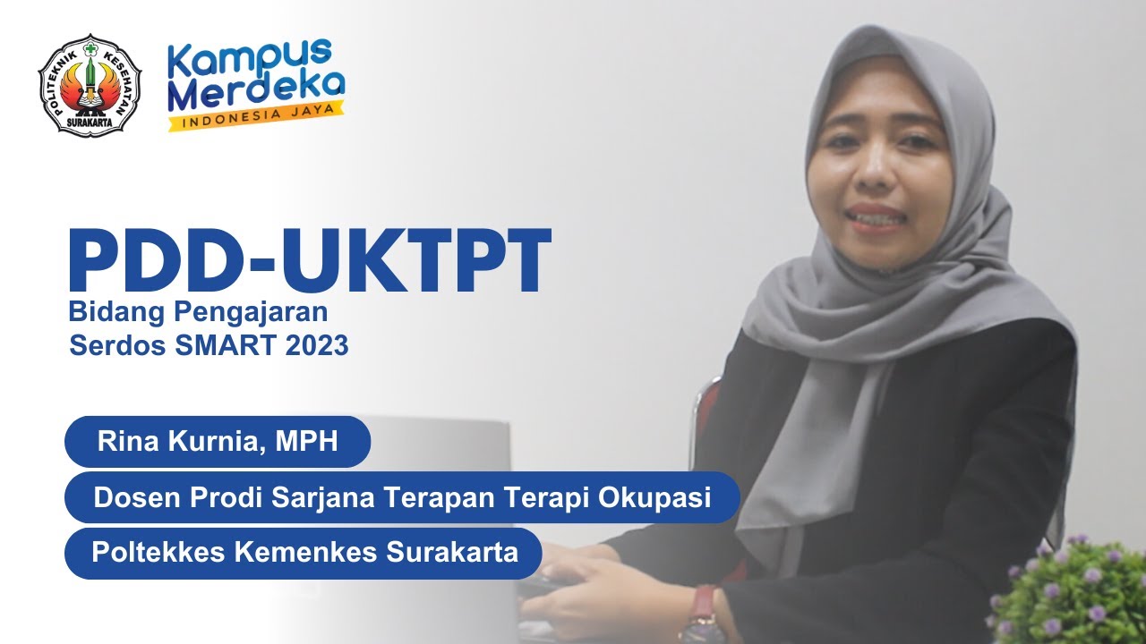 PDD-UKTPT BIDANG PENGAJARAN I SERDOS SMART 2023 I RINA KURNIA, MPH I POLTEKKES KEMENKES ...