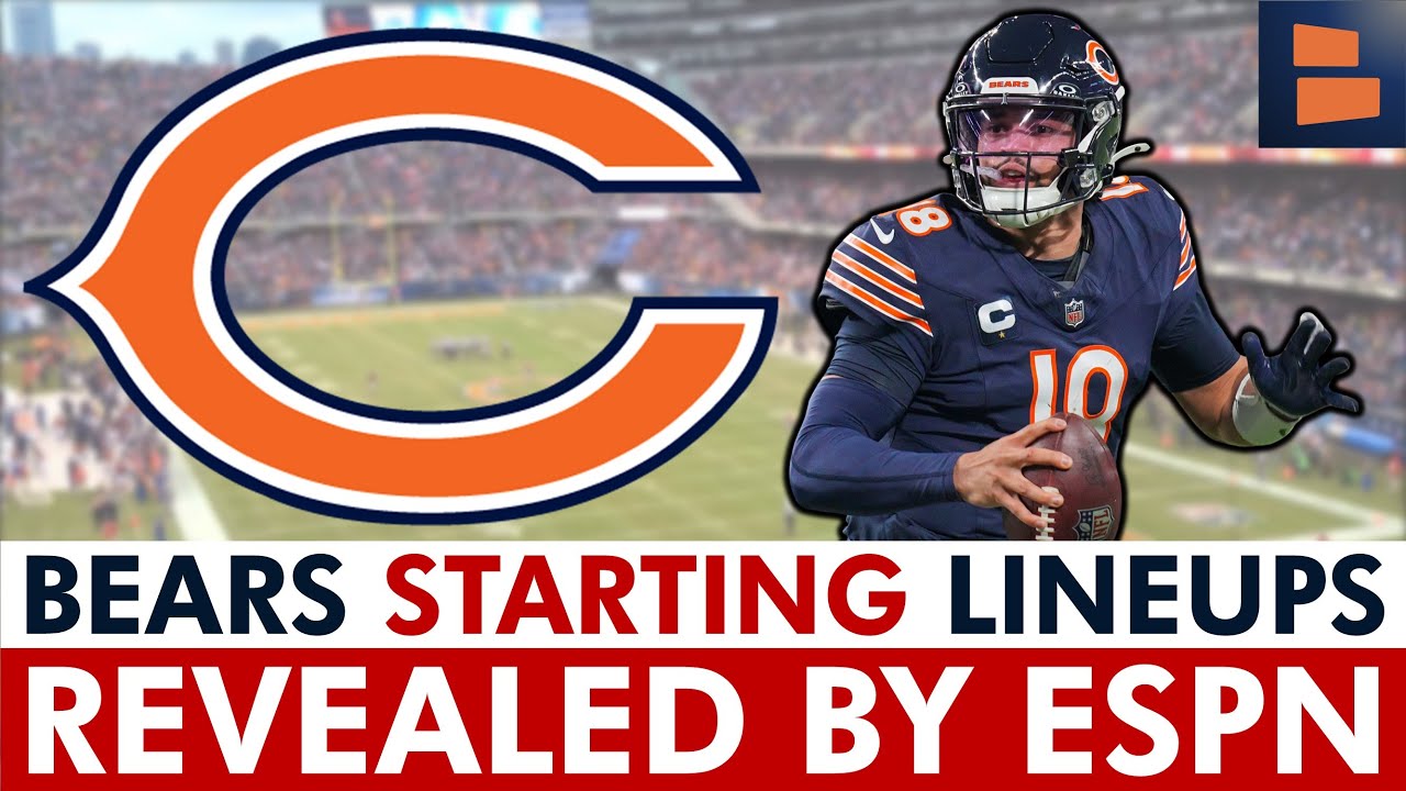 Chicago Bears Starting Lineup REVEALED By ESPN Before 2025 NFL ...