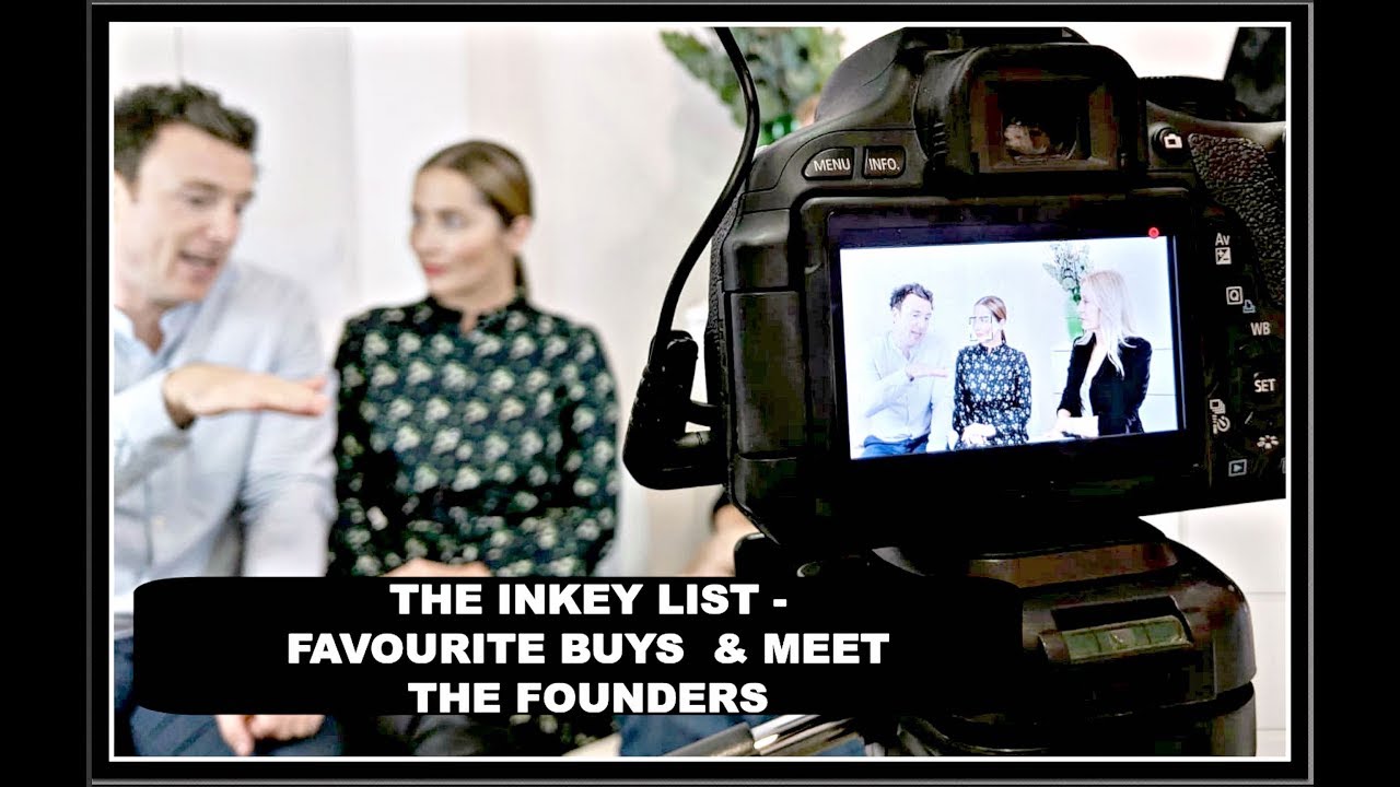 THE INKEY LIST - FAVOURITE PRODUCTS AND MEET THE FOUNDERS #AD - YouTube