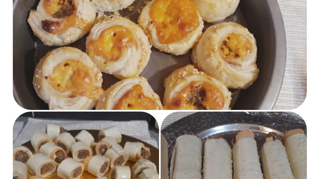 Mini pastry kebab roll recipe - YouTube