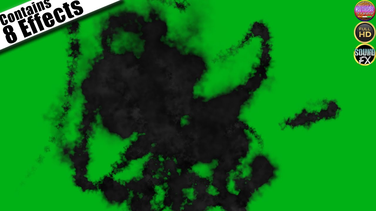 Dark Smoke Appear & Disappear VFX - YouTube