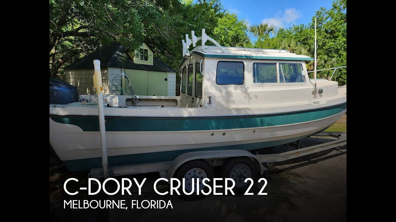 Used 2001 C-Dory Cruiser 22 for sale in Melbourne, Florida - YouTube