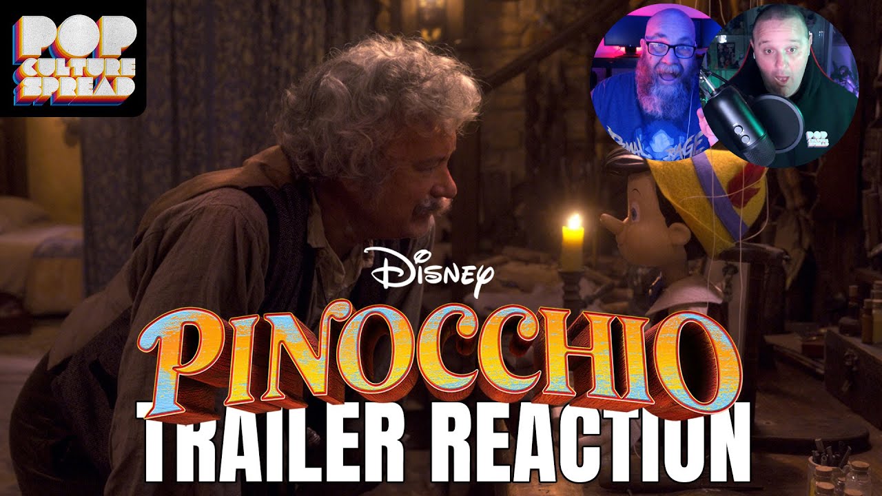 Pinocchio Trailer Reaction - YouTube