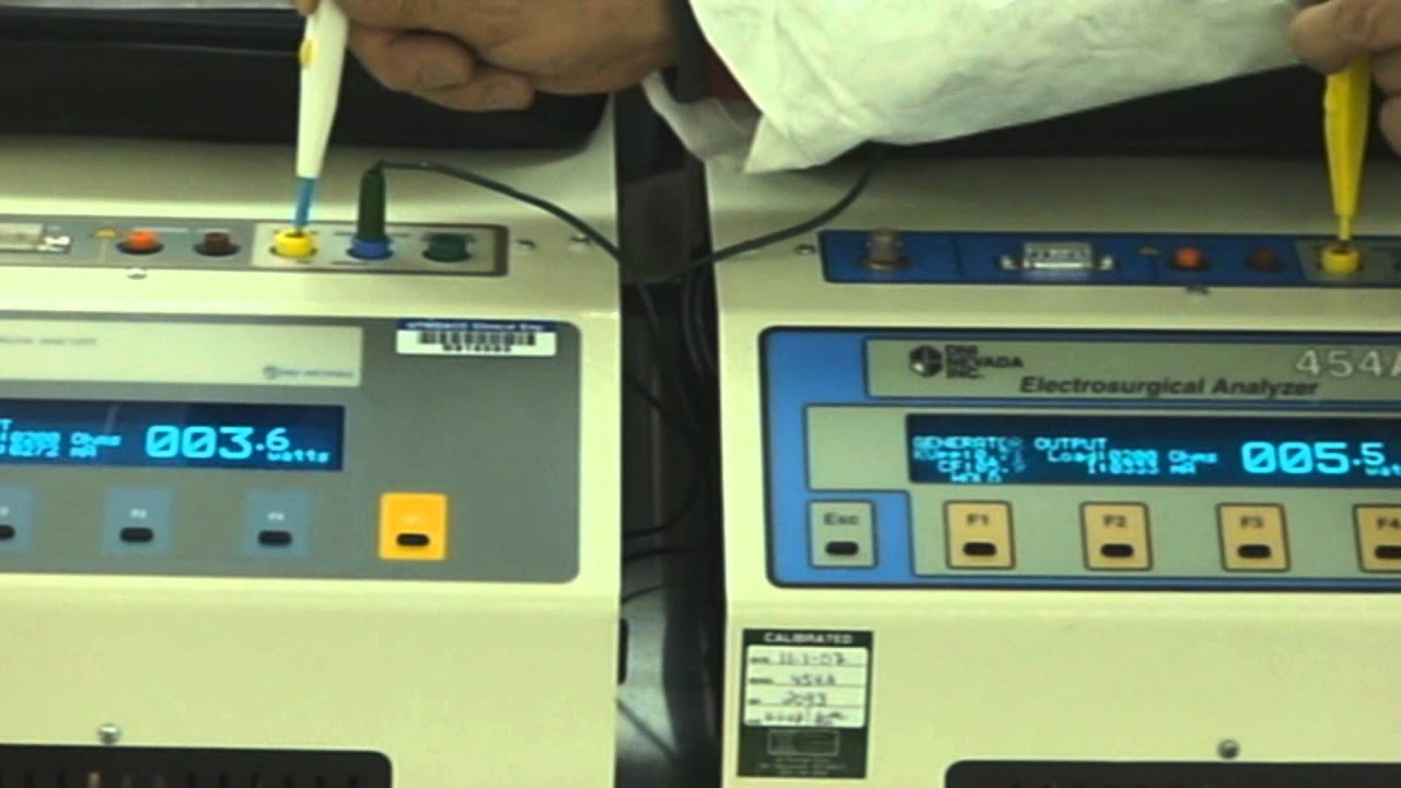 ERBE Vio 300 D Twin Coag Test part 1 of 3.wmv - YouTube