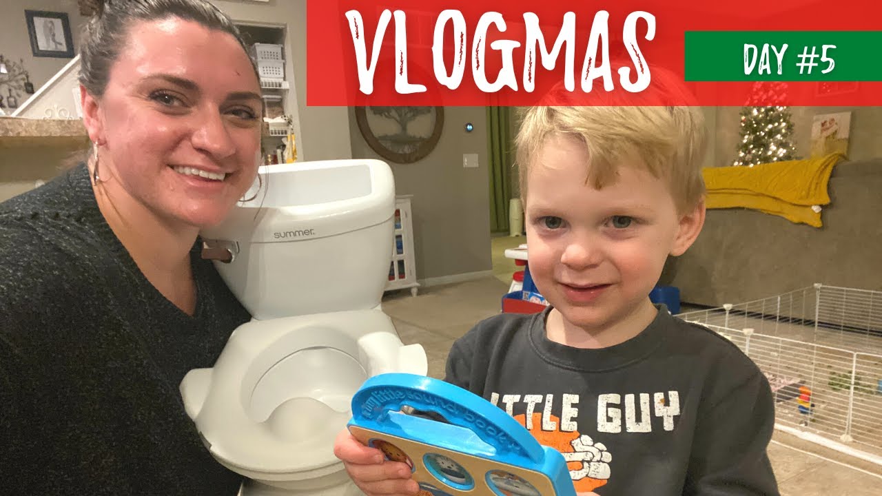 How We Are Potty Training Our Toddler // Vlogmas Day 5 - YouTube