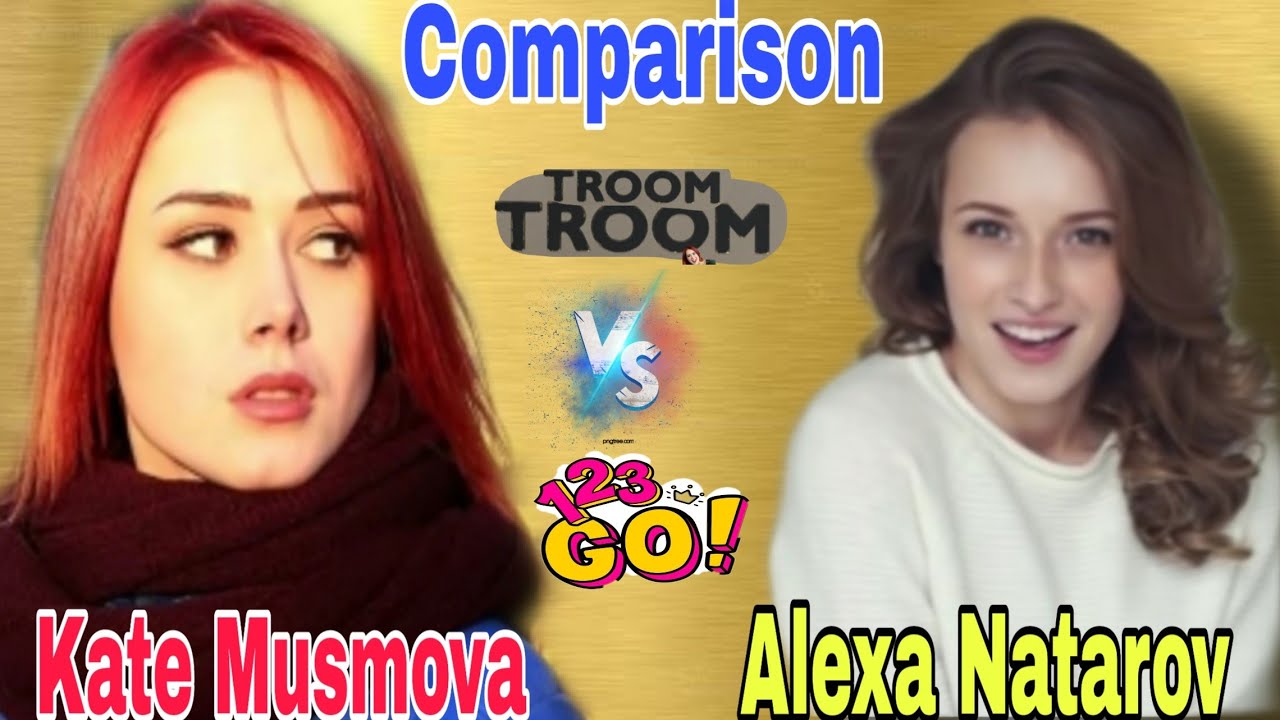 Kate vs Alexa(123 go member Vs Troom Troom Member)Comparison Biography ...