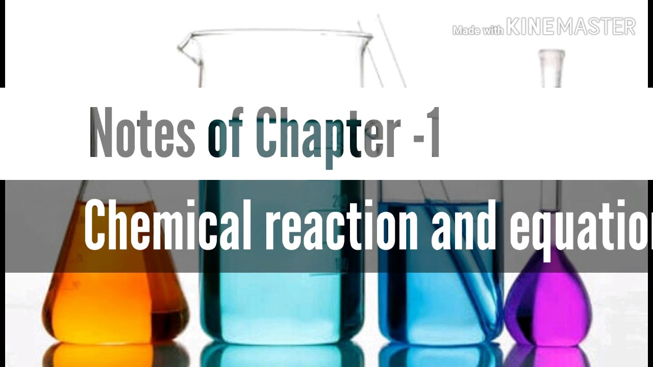 Science Notes Of Chemical Reaction And Equation For Class 10th YouTube science-notes-of-chemical-reaction-and-equation-for-class-10th-youtube