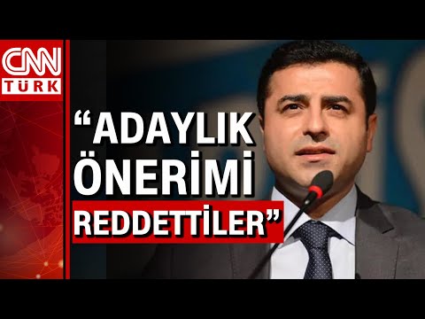 Selahattin Demirtaş'tan HDP'ye eleştiri