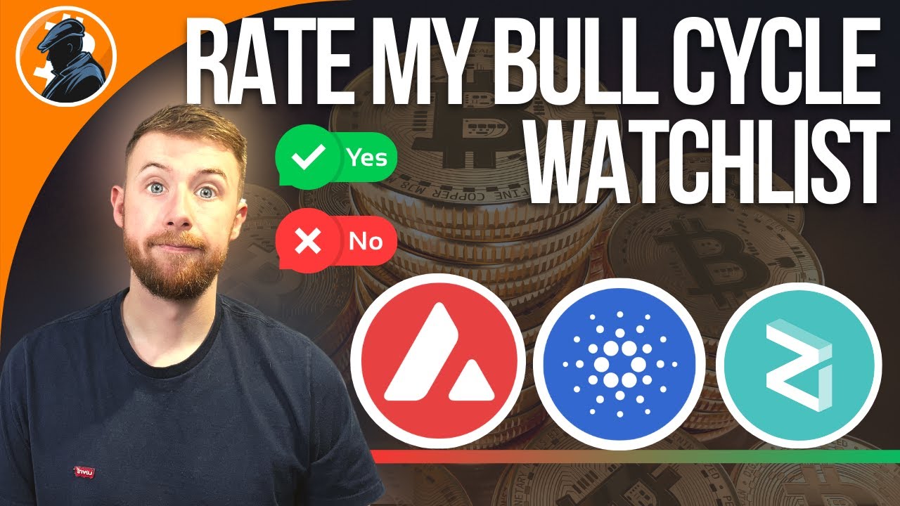 MY WATCHLIST FOR ALTCOIN INVESTING FOR CRYPTO BULL CYCLE - YouTube