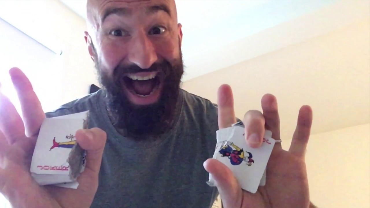 Tearing A Deck of Cards in Half - YouTube