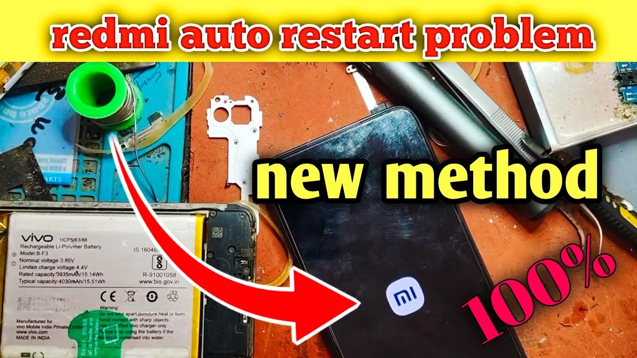 How tu redmi auto restart problem || how to redmi auto restart problem ...