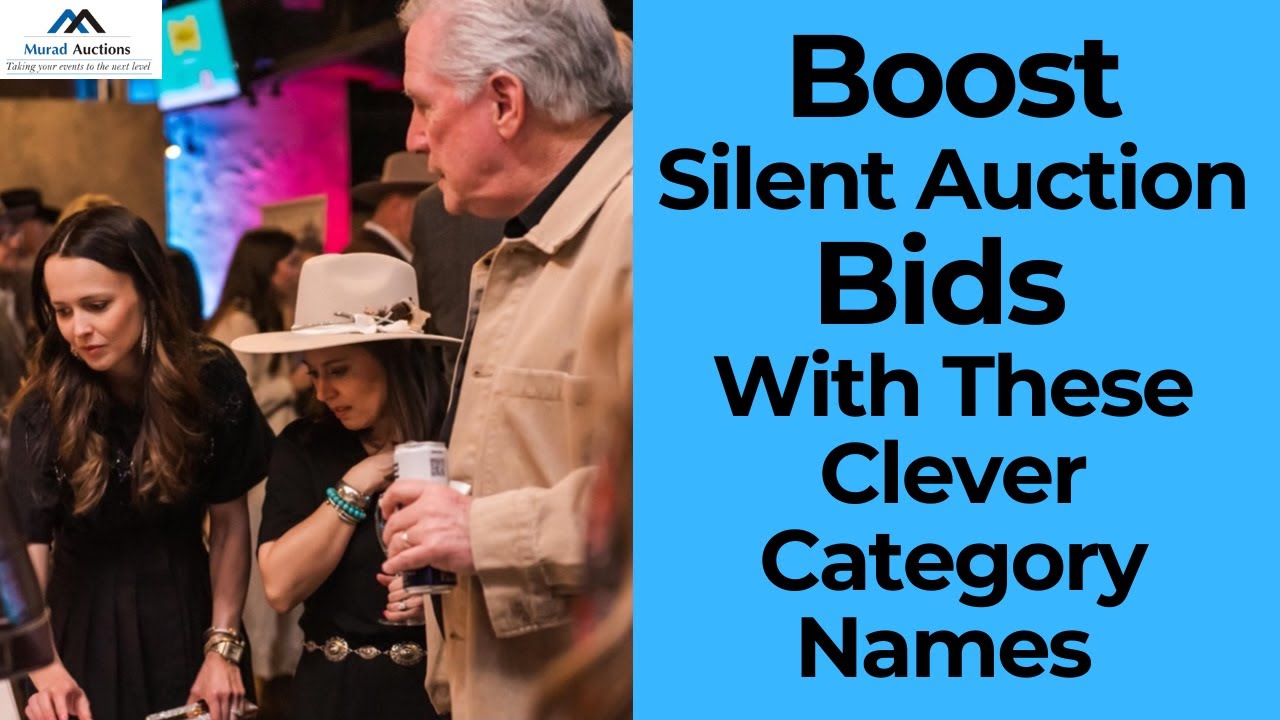 Creative Silent Auction Category Name Ideas That Spark More Bids - YouTube
