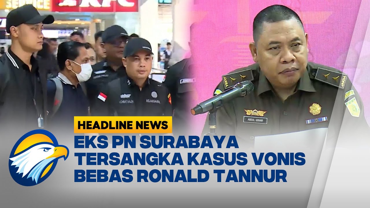 [HEADLINE NEWS, 14/01] Mantan Ketua PN Surabaya Jadi Tersangka - YouTube