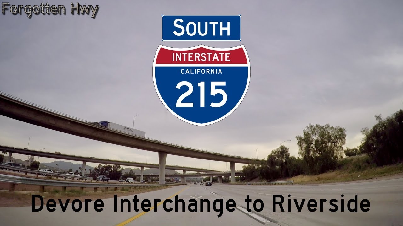 I-215 South - The Barstow, Riverside Fwys; Historic US 66, 91, 395 ...