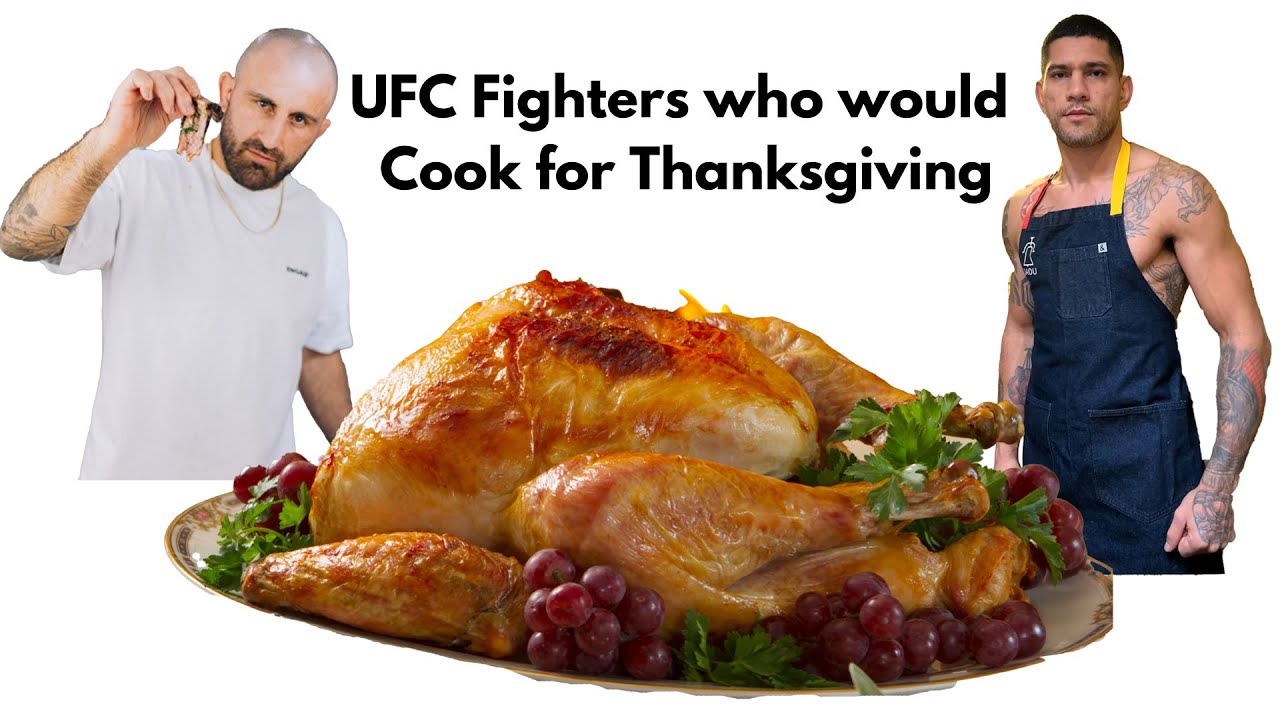 UFC Fighters Who Can Cook a Thanksgiving Meal (Tier List) - YouTube