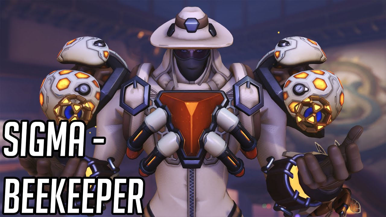 Sigma "Beekeeper" Skin Showcase - Overwatch 2 - YouTube