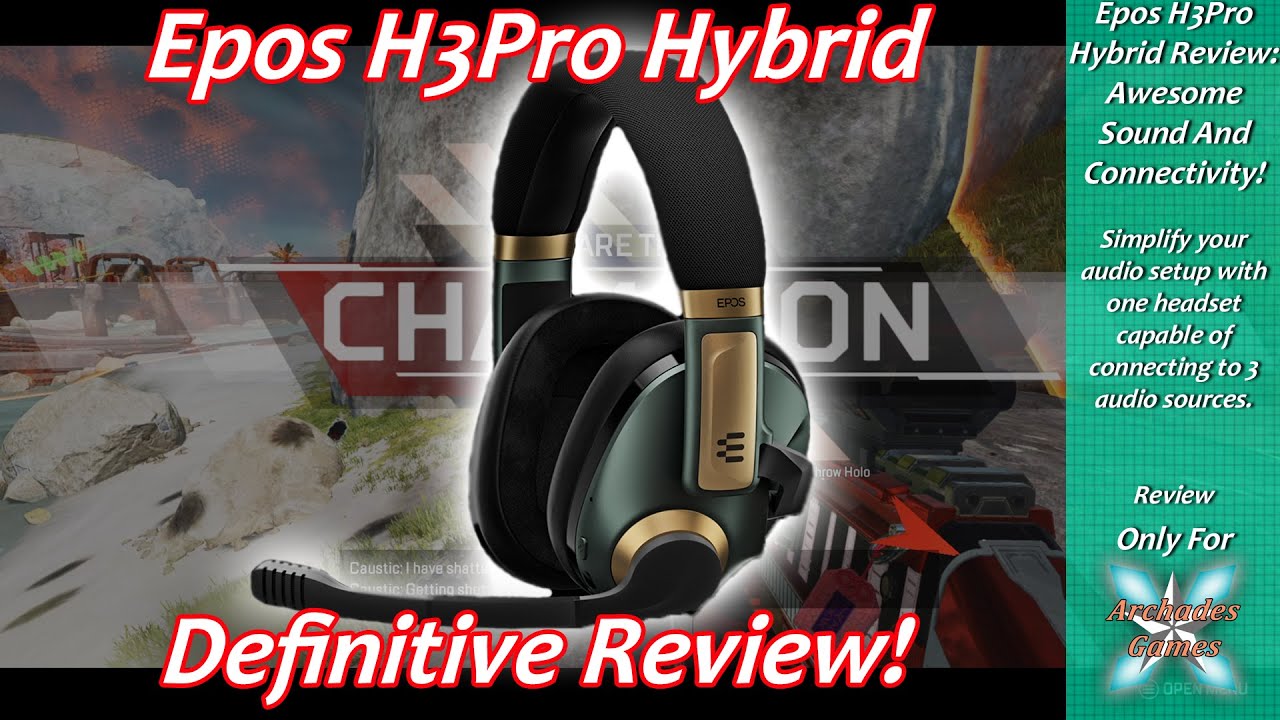 Epos H3Pro Hybrid Review: Awesome Sound And Connectivity! - YouTube
