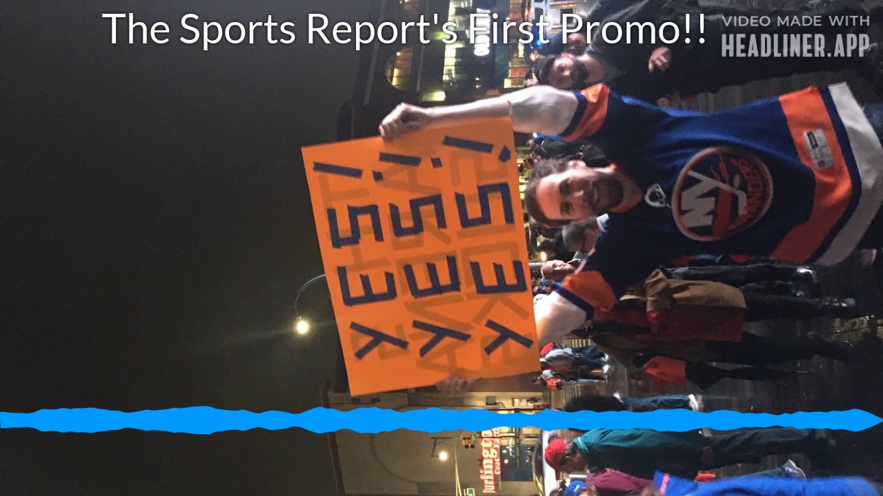 The Sports Report's First Promo!! - YouTube