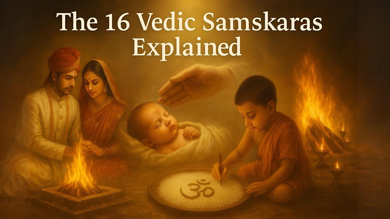 The 16 Purifying Rites of Vedic Life | From Birth to Death in Sanatana ...
