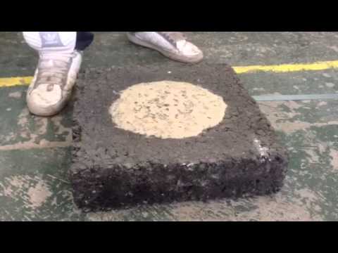 Sand patch test - YouTube