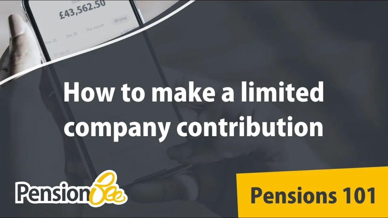 Limited company pension contributions - Pensions 101 - YouTube