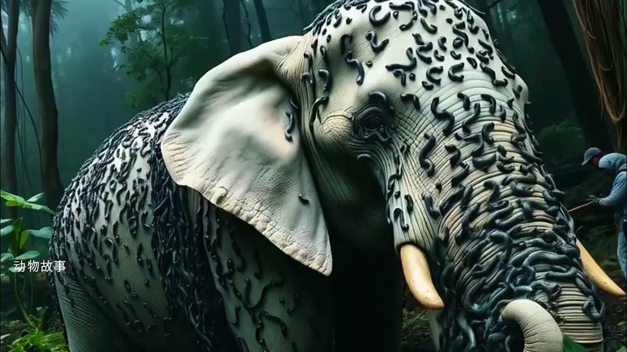 Heroic Team Saves Giant Elephant Trapped in a Sea of Snakes! 🐍 | Jaw ...