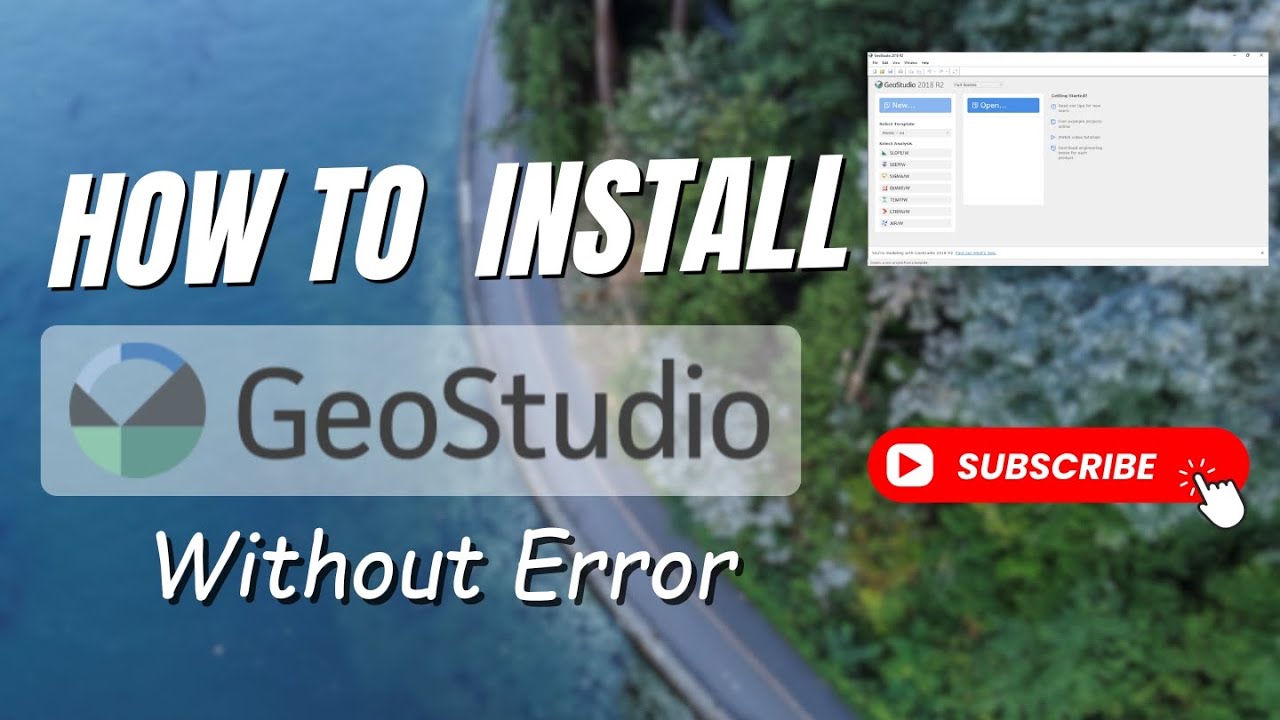 How to Install GeoStudio 2018 R1 Step-by-Step | Complete Installation ...