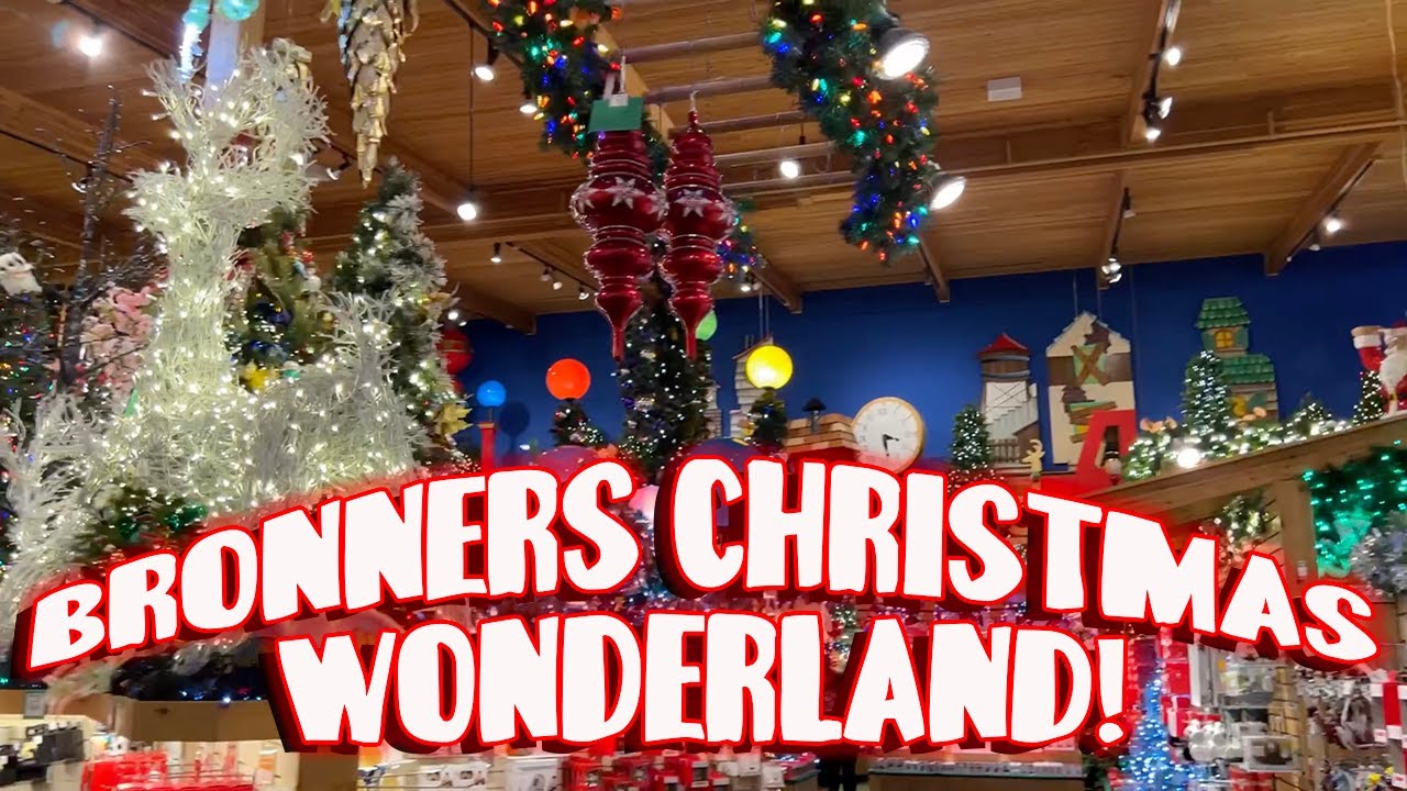 Frankenmuth MUST-SEE: Massive Bronner's Christmas Wonderland Tour! - YouTube