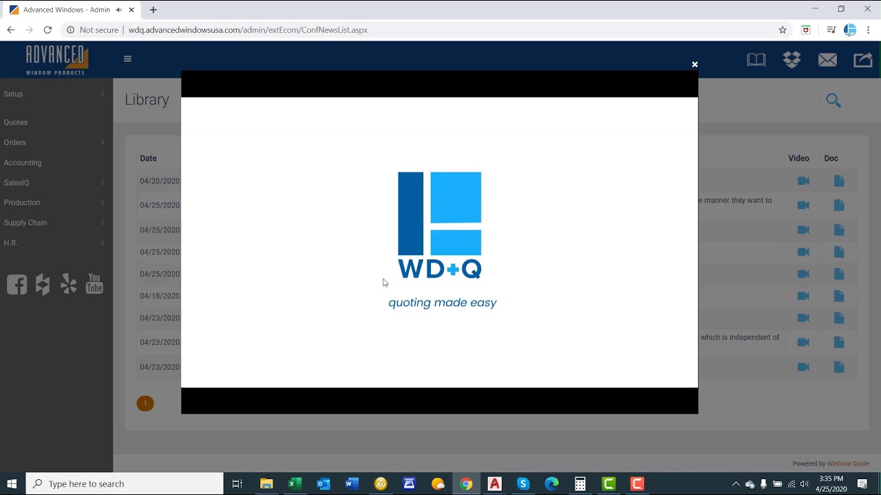 WDQ Training Library - YouTube