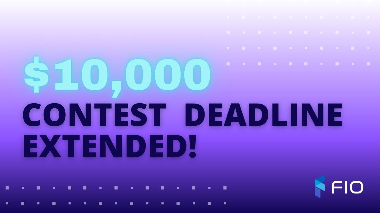 $10,000 Video Contest Deadline Extended! - YouTube