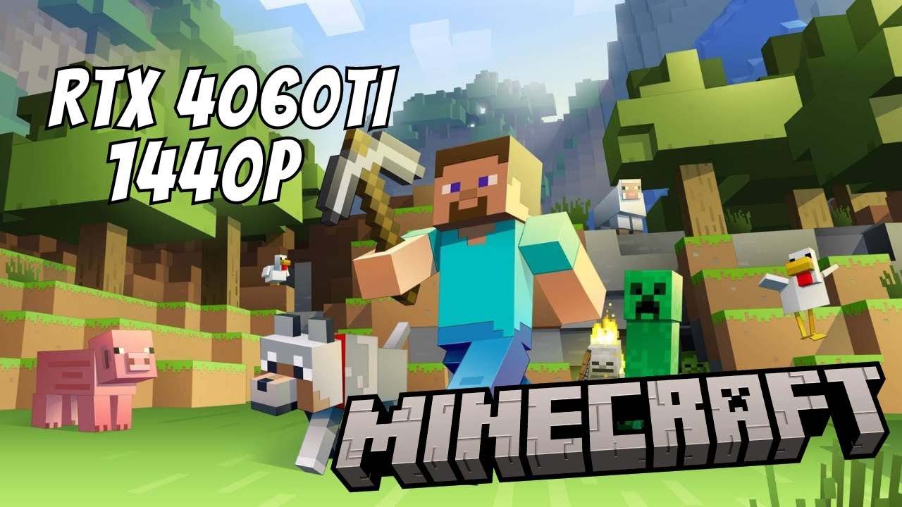 RTX 4060TI MINECRAFT 1440P ULTRA SETTINGS - YouTube