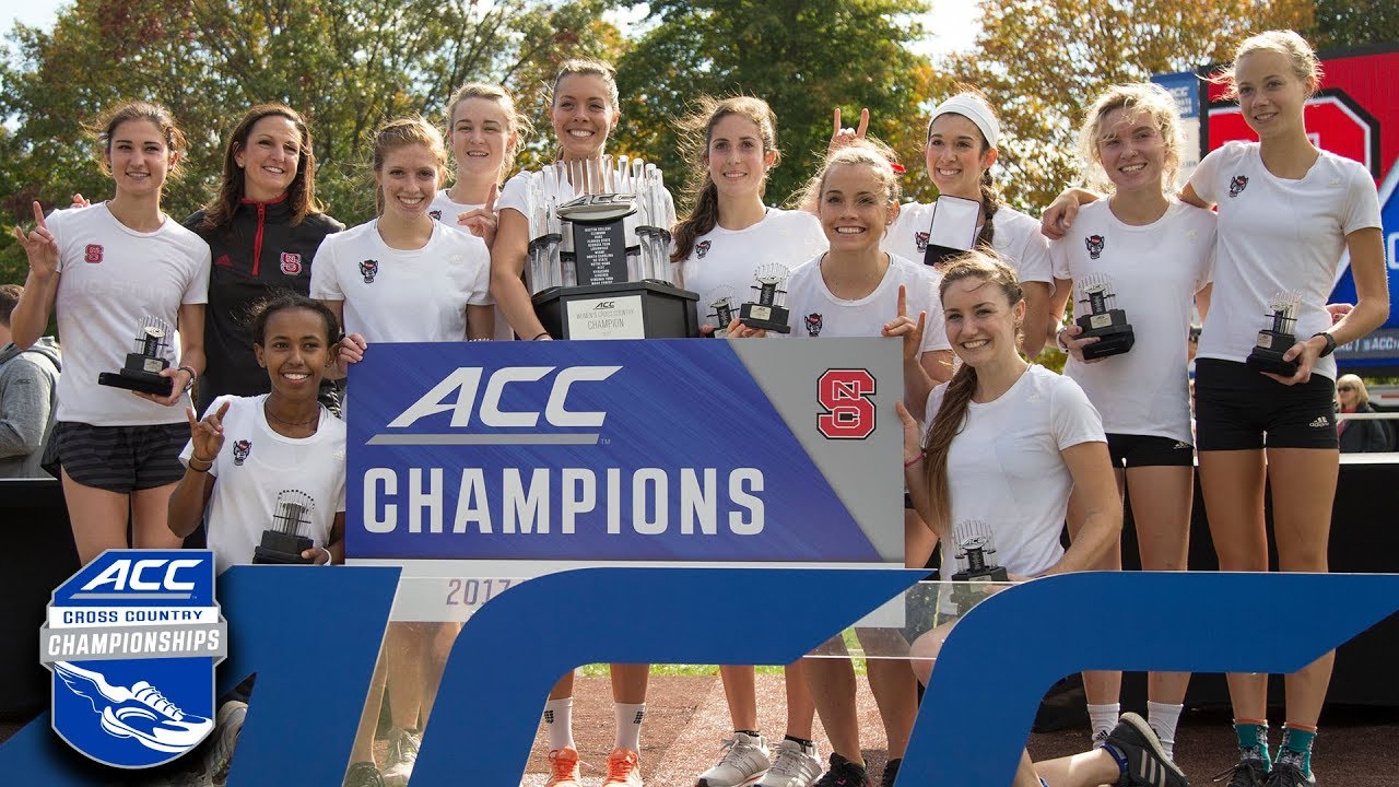 NC State Wins Women's ACC Cross Country Championship (2017) - YouTube
