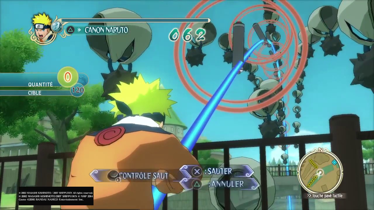 NARUTO: Ultimate Ninja STORM - Trophée «Maître du Canon Naruto ...