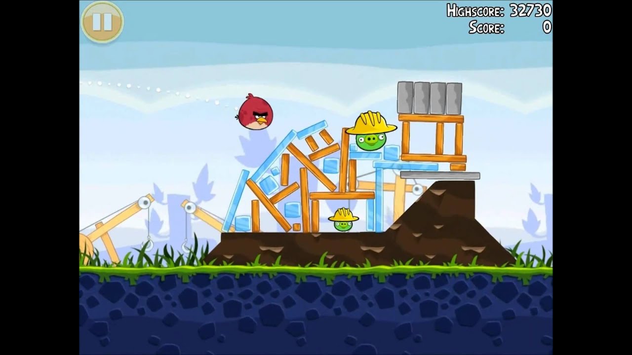 Official Angry Birds Walkthrough The Big Setup 9-5 - YouTube