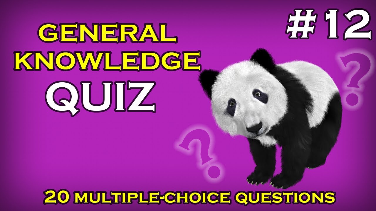 Test Your Trivia Knowledge! - General Knowledge Quiz 12 - 20 Trivia ...