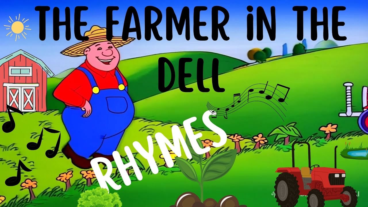 The farmer in the dell rhyme|Nursery Rhyme for kids|Rhymes|popular ...