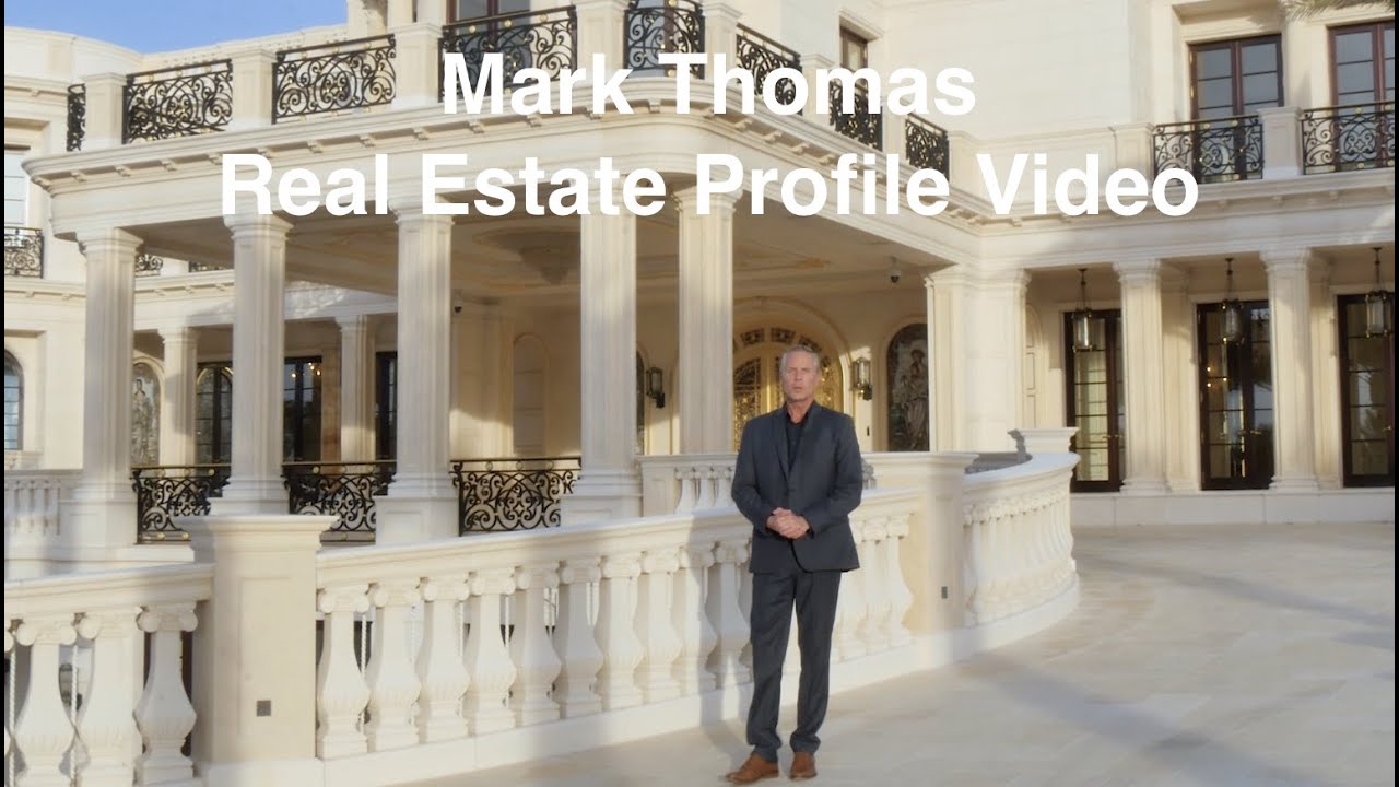 Mark Thomas. Luxury Real Estate Professional. Profile video. - YouTube