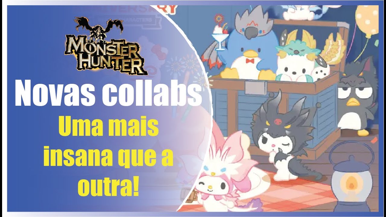 Novas collabs de Monster Hunter! A capcom não para!! - YouTube
