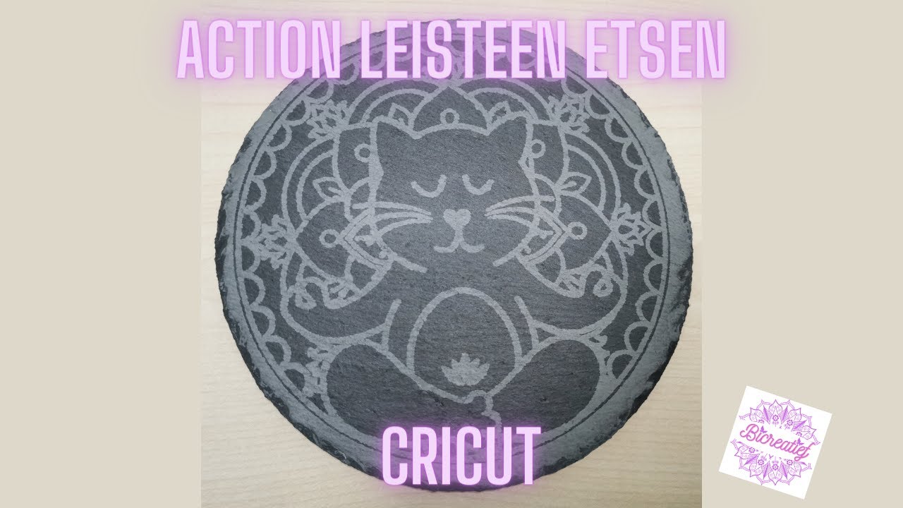 Cricut (NL) | Action Leisteen etsen - YouTube