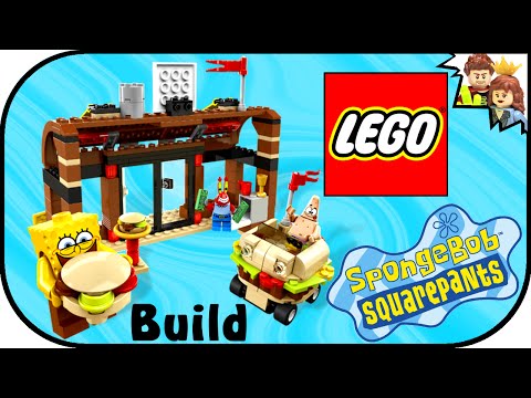 60 Second Build LEGO SpongeBob SquarePants 3833 Krusty Krab Adventure - BrickQueen