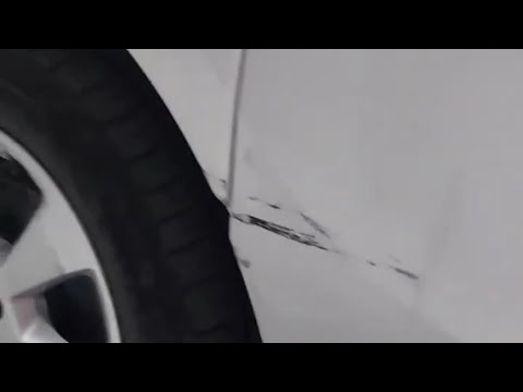 Arabada sürtme izini en basit çıkarma